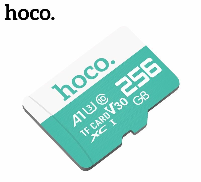 Карта памяти HOCO MicroSDXC 256 ГБ, A1 TF CARD V30 class 10