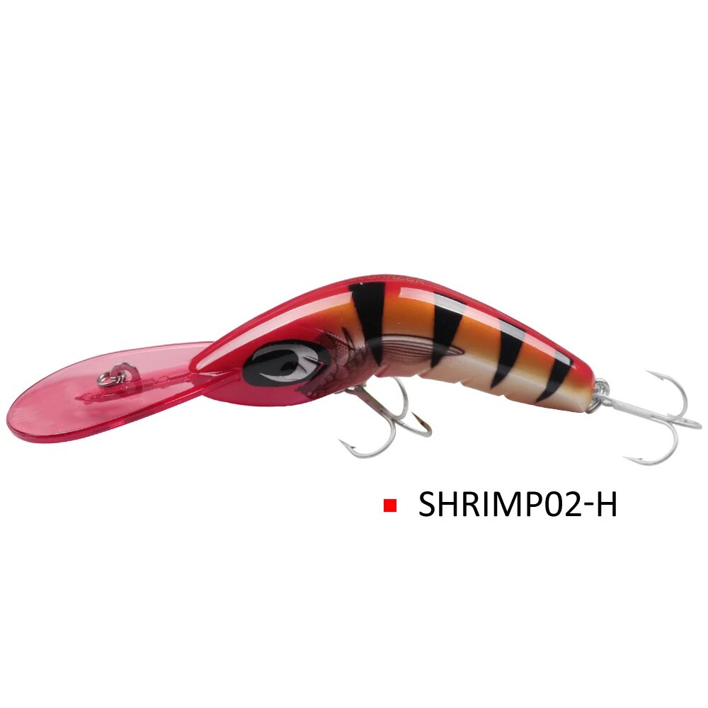 LUSHAZER Рыболовная Приманка minnow креветка 80R приманка 19 г 80 мм crankbait iscas artificiais para pesca VIB воблер, твердая приманка