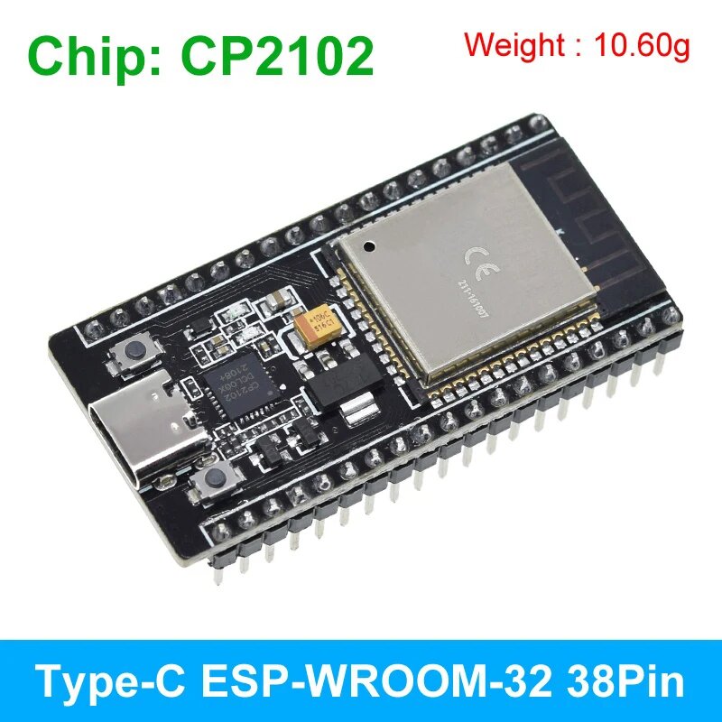 Развивающая плата TZT ESP32 ESP-32S NodeMCU-32S MICRO/TYPE-C ESP32-CP2102-TYPEC