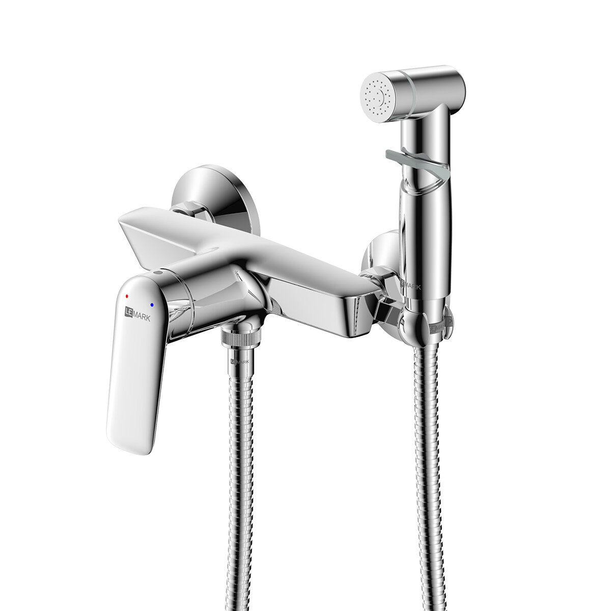 Комплект гигиенического душа Lemark Verba настенный LM11418C хром