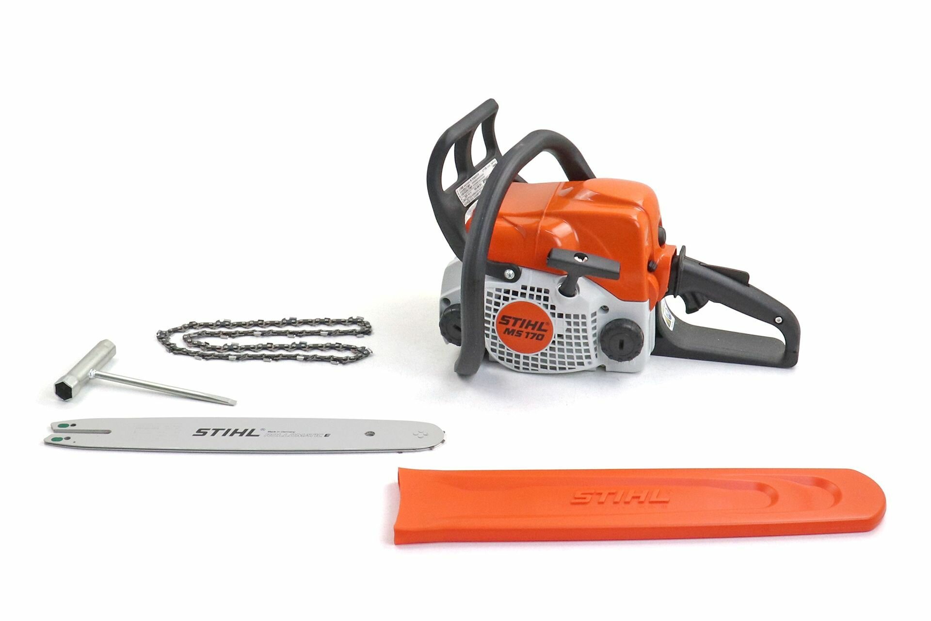 Бензопила STIHL MS170 14"(35 см) 63 РМ 1,3 3/8"(50зв) (30,1см3) 1,8 л. с.
