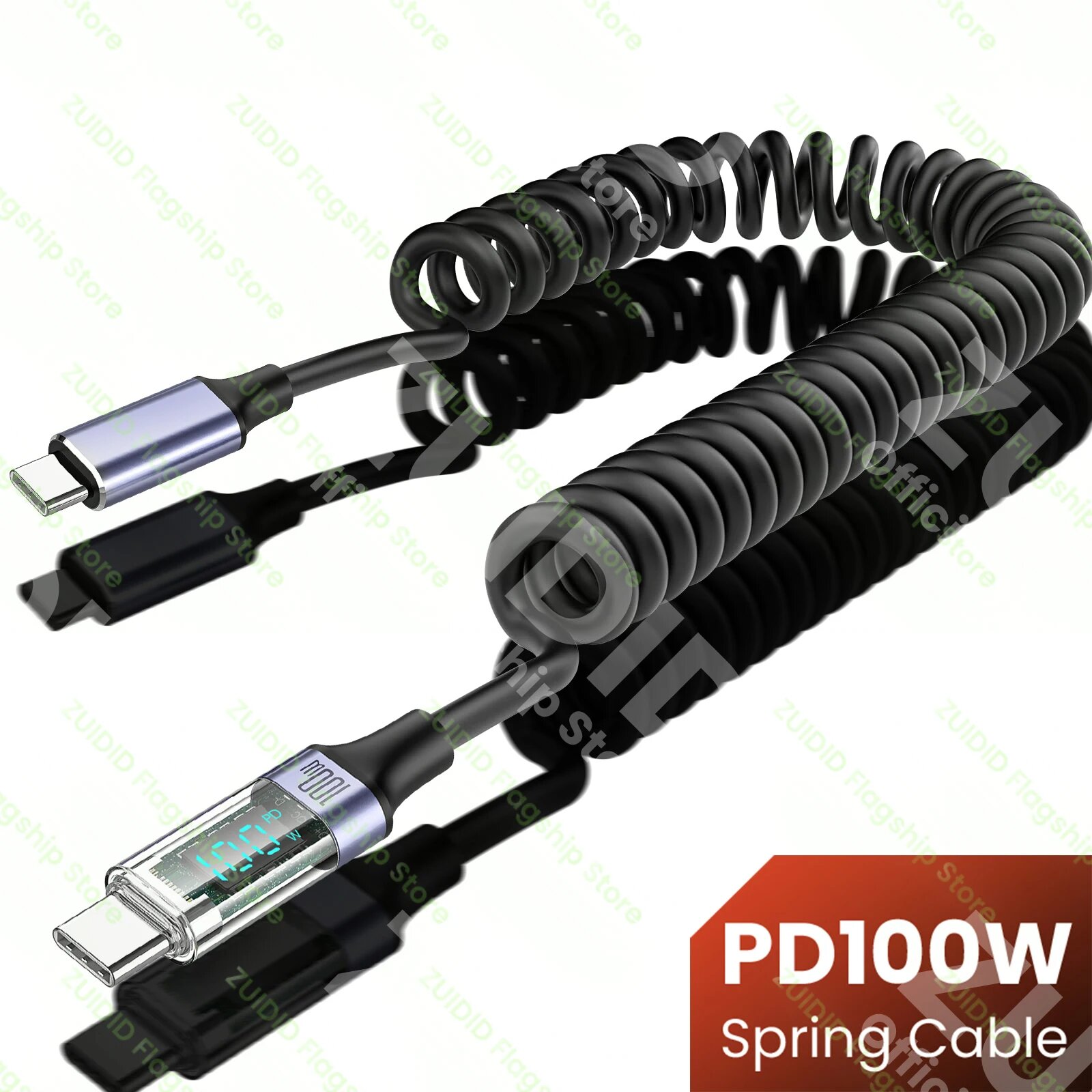 Зарядный кабель USB Type-C на USB Type-C, 100 Вт
