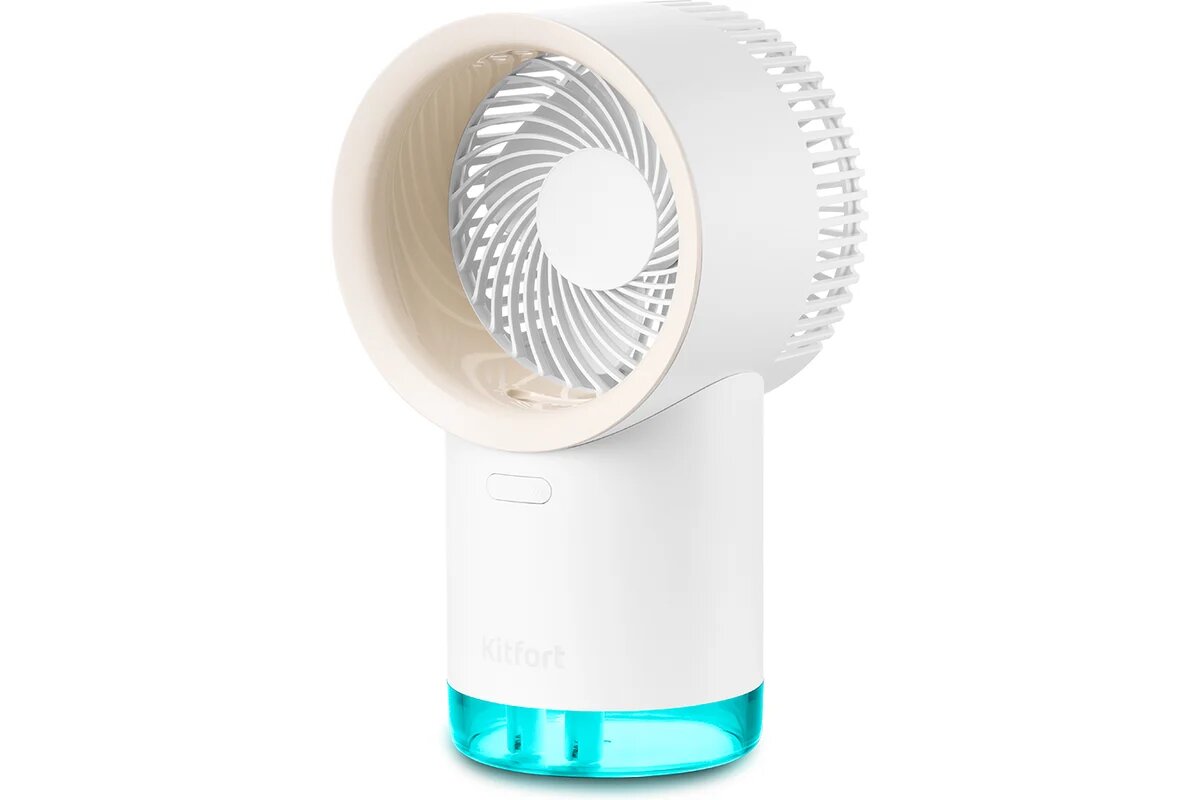 KITFORT КТ-417 Беспроводной вентилятор-увлажнитель с аккумуляторной работой и тихим режимом