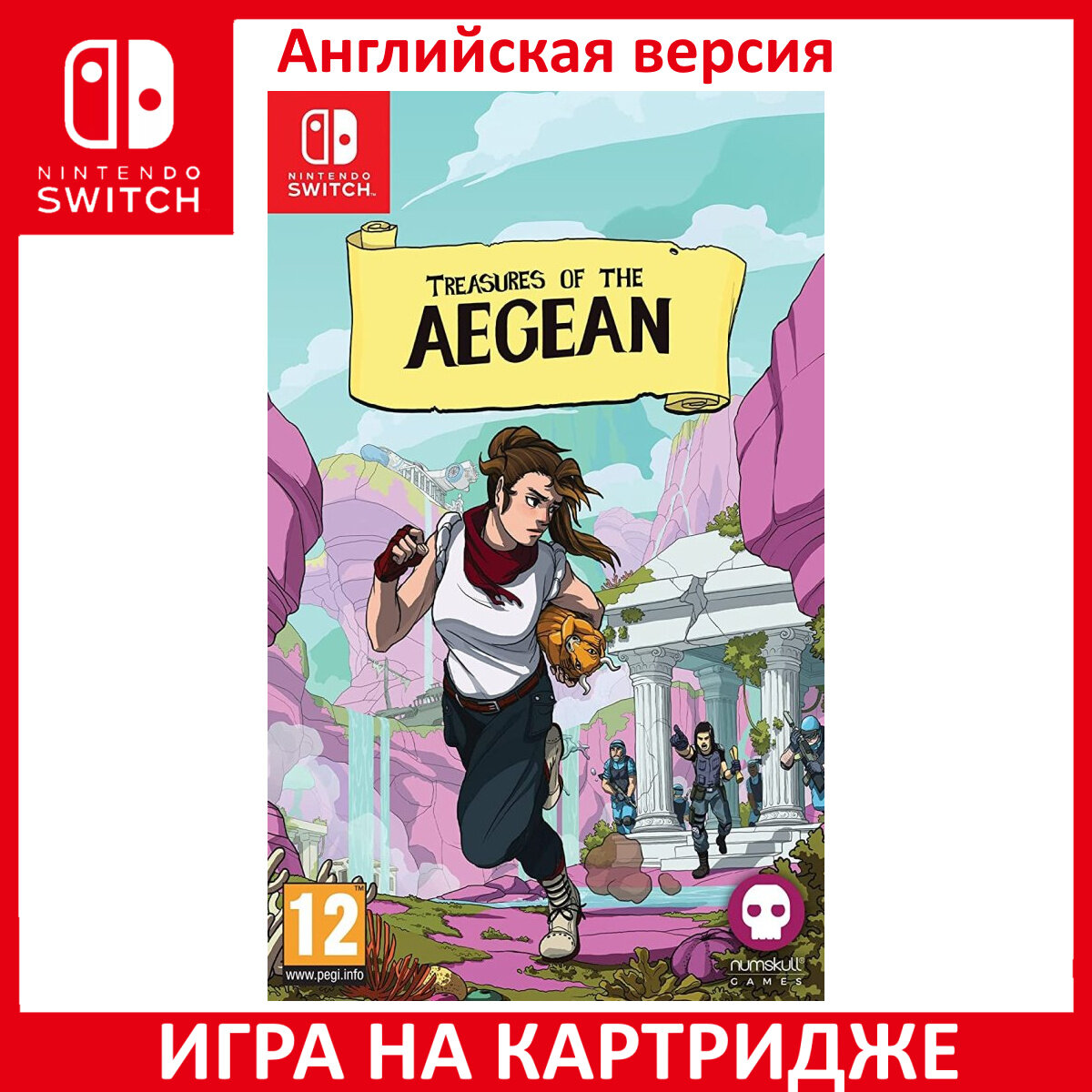 Игра Treasures of the Aegean Switch Английский язык Картридж на Nintendo Switch