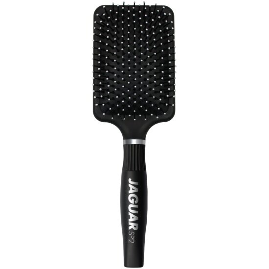 Щетка для волос Jaguar. JAGUAR SP2 с воздушной подушечкой черная, c антистатическим эффектом