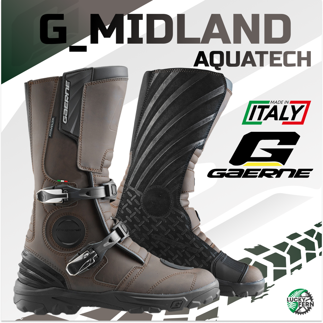 Мотоботы Gaerne G_Midland Aquatech Brown 42