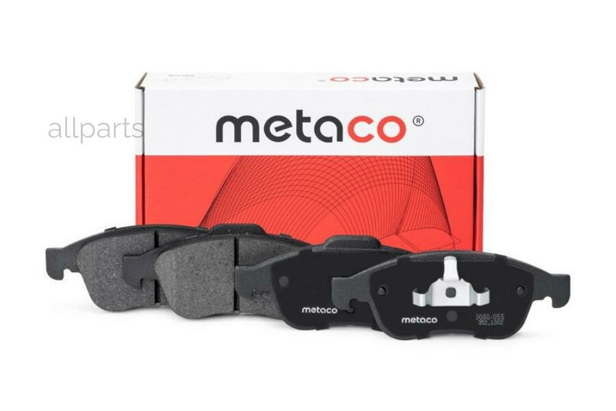 METACO 3000055 Колодки тормозные дисковые | перед |