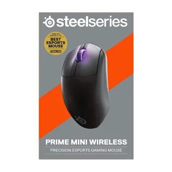 SteelSeries Игровая мышь беспроводная Prime, черный матовый