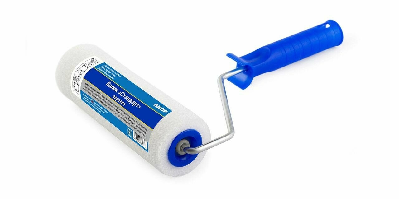 Малярный валик Стандарт Поролон, 100 мм, диаметр 6 мм (205 35 610)