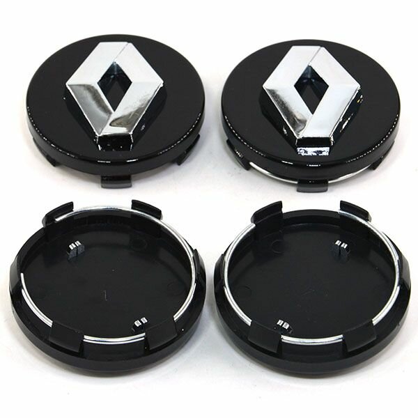 Колпачок на литой диск Renault 60x57x9 mm Комплект 4 шт.