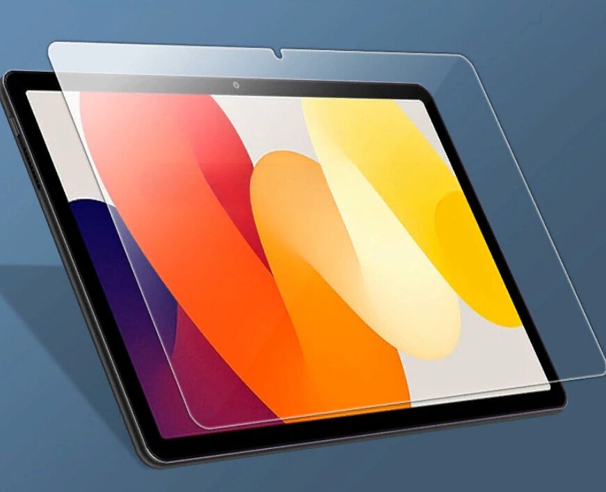Защитное стекло MyPads "Премиум-класс", для Xiaomi Redmi Pad SE, противоударное, олеофобное