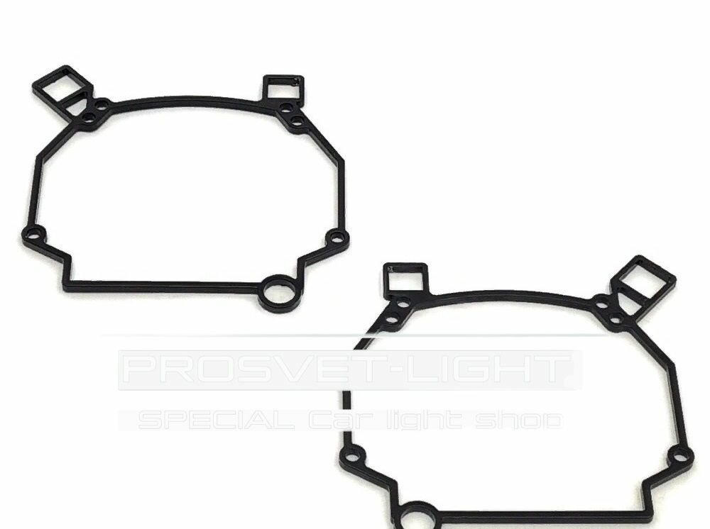 Переходные рамки для линз Kia Ceed 2018+ под линзы Hella 3r/5r, Би-Лед