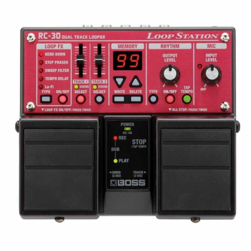 Педаль гитарного эффекта BOSS RC-30 loop station