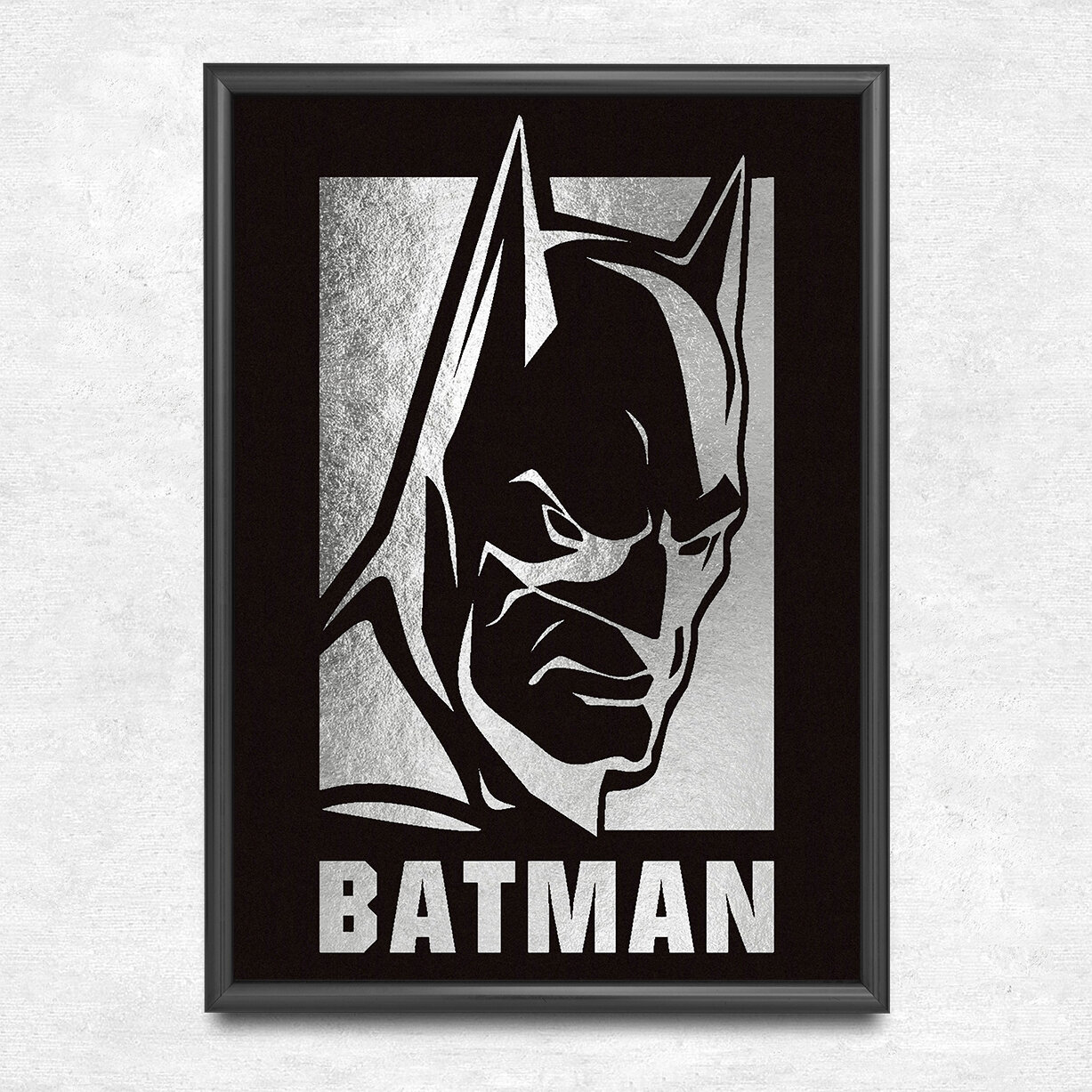 Постер на стену Бэтмен / плакат интерьерный Batman. Бетмен. Темный рыцарь. Супергерой