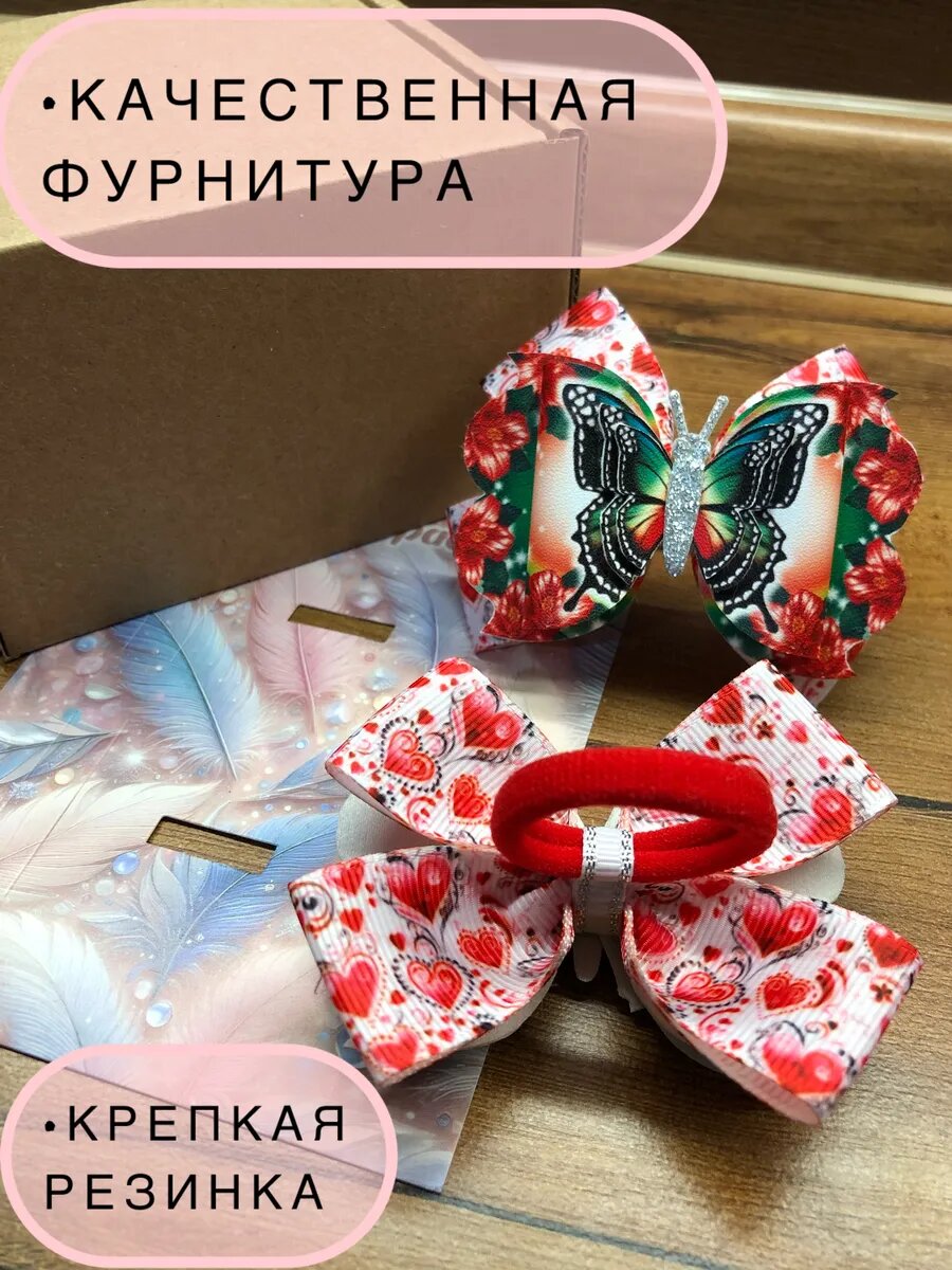 Бантики для волос — фото 1