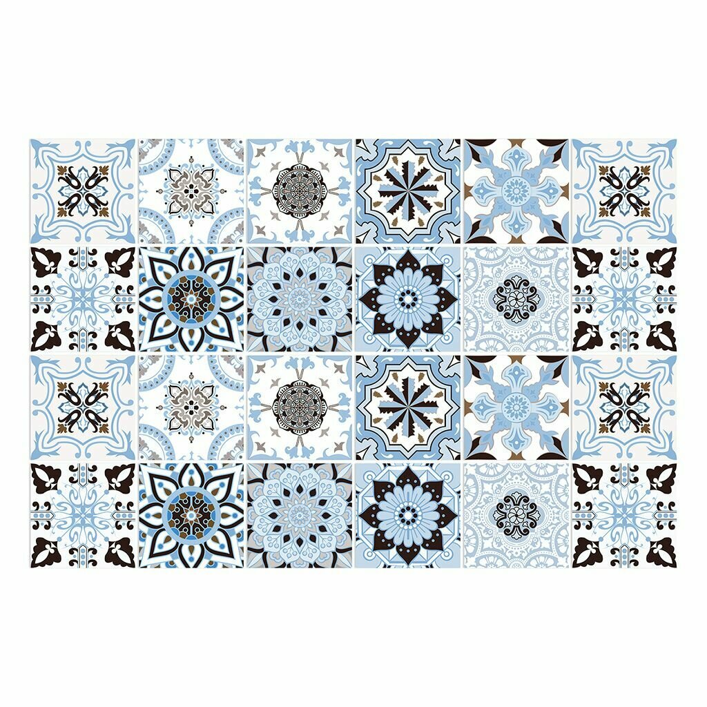 1 комплект из 10 предметов, наклейка на стену из ПВХ-плитки HZ029-20CM