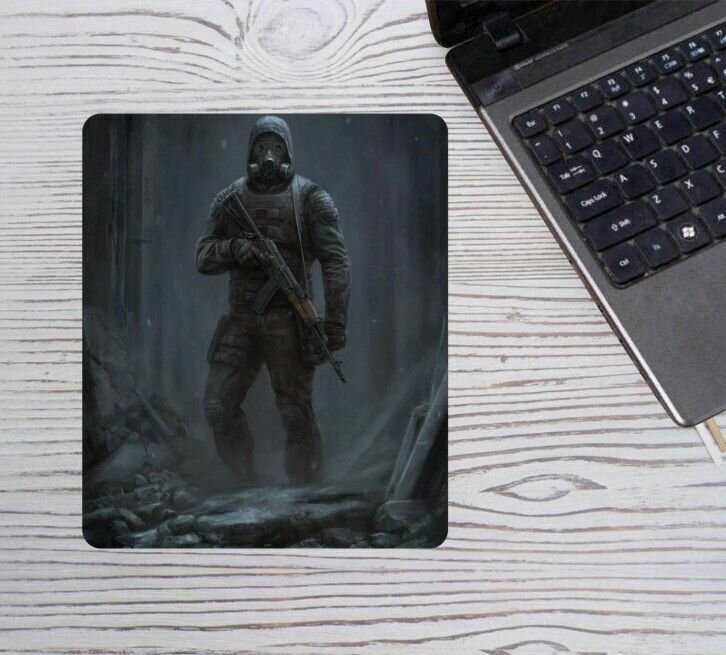 Коврик для мышки игровой 36 на 29 см GOODbrelok Stalker/ Сталкер №16