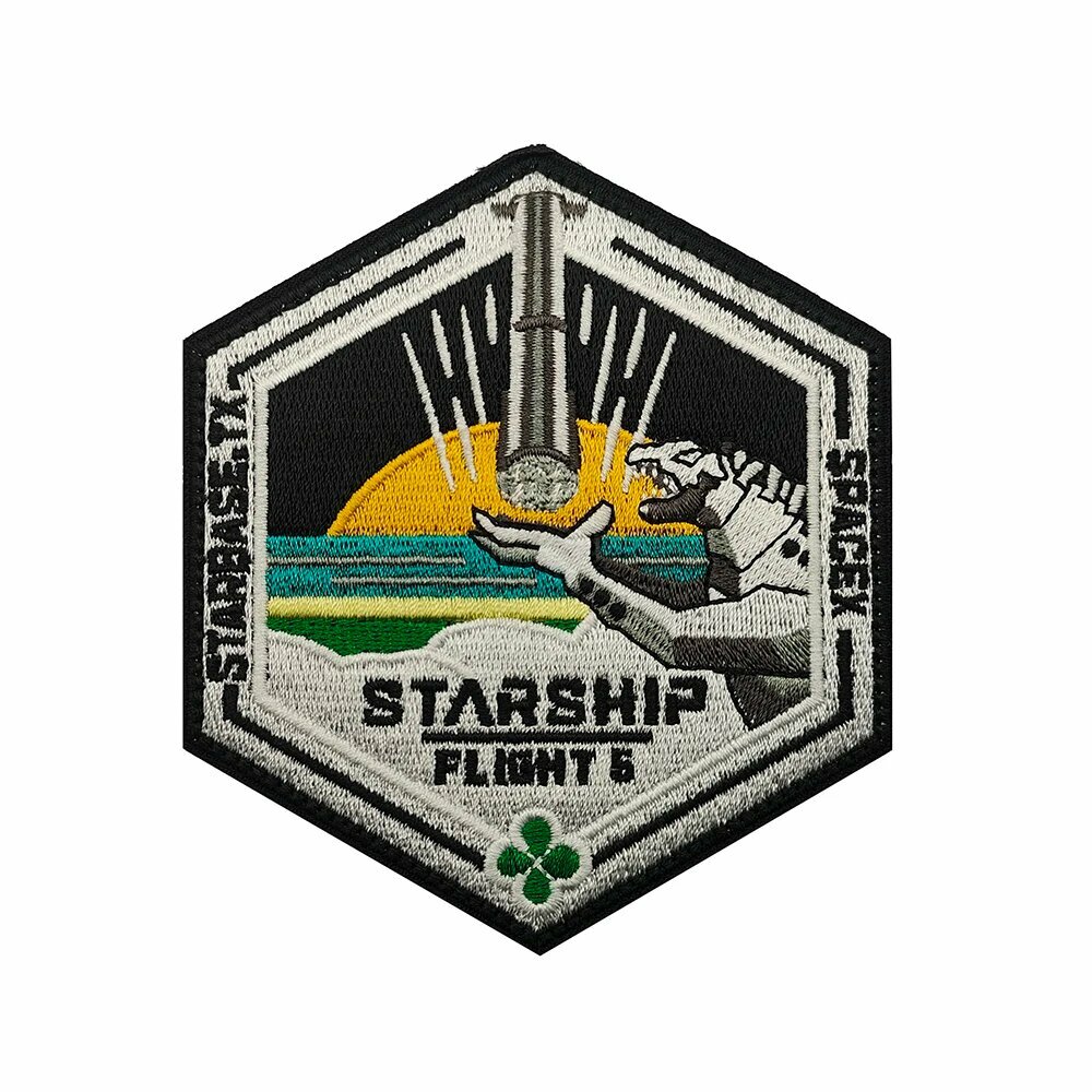 Нашивки с вышивкой America SpaceX Exploration Starbase TX Flight, тактический значок, повязка на руку для одежды, рюкзака, украшение «сделай сам»