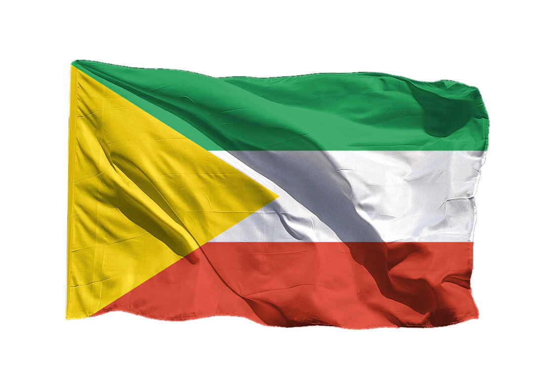 Флаг Читы на флажной сетке, 70х105 см - для флагштока