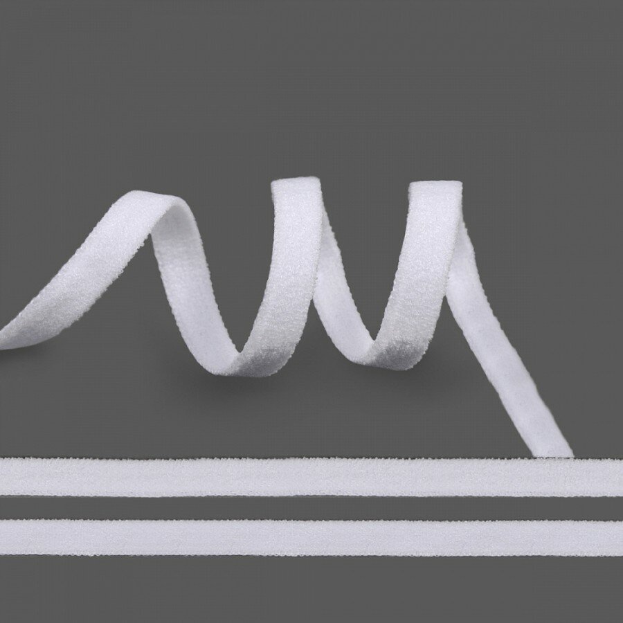 Резинка TBY бельевая 5мм ЕТK белый F101 уп.50м