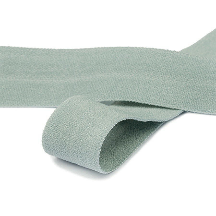 Резинка TBY бельевая (окантовочная матовая) 15мм ROM.15319 цв. F319 серый уп.50 м