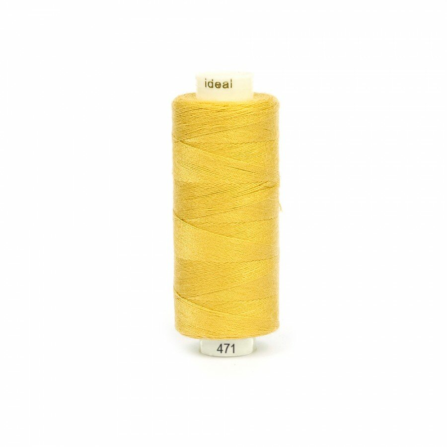 Нитки бытовые IDEAL 40/2 366м 100% п/э, цв.471 бежевый