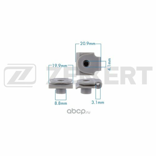 Клипса крепёжная Mazda (миним. кол-во заказа 10 шт) ZEKKERT BE3717