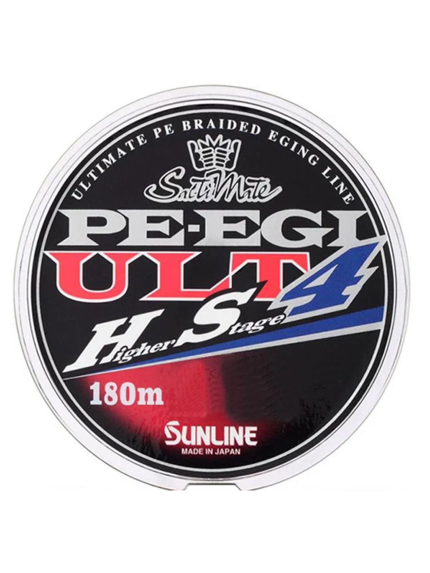 Плетеный шнур для рыбалки Sunline SM PE EGI ULT HS4 HG 180м # 1.5 (11кг)