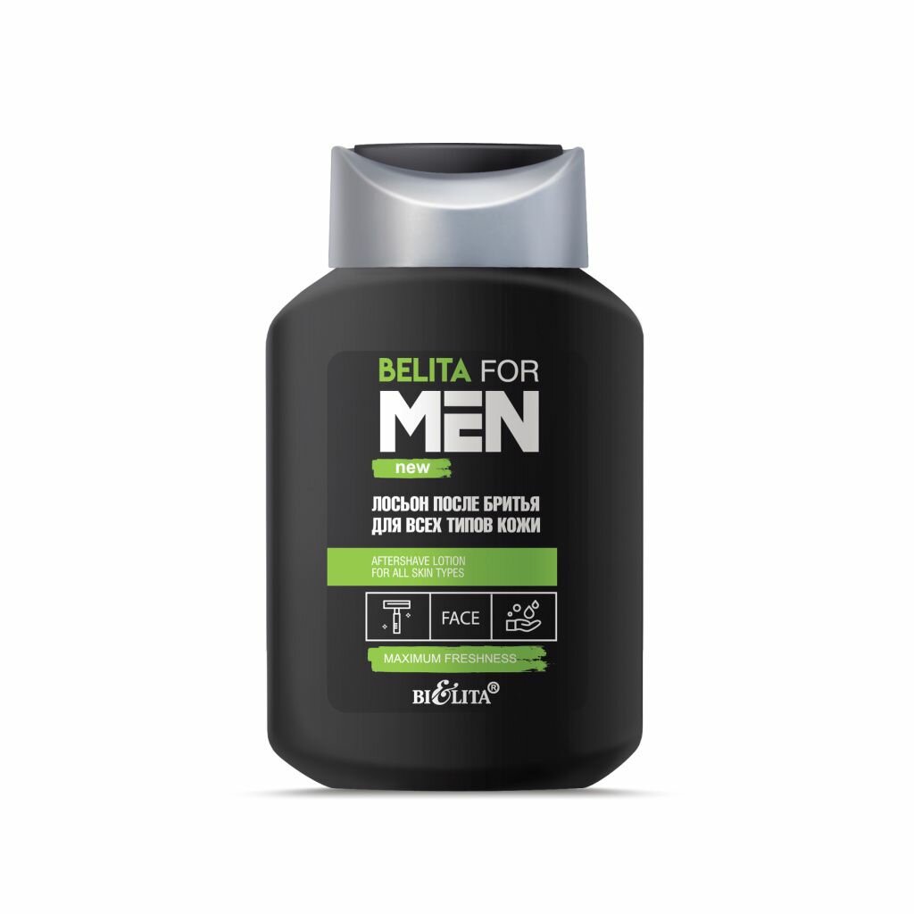 Белита Лосьон FOR MEN NEW после бритья для всех типов кожи, 250 мл