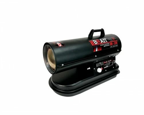 Пушка тепловая дизельная BRAIT BR-10А (10кВт, производ.330м3/ч. бак12л, расх. топл.0,8л/ч), , , шт
