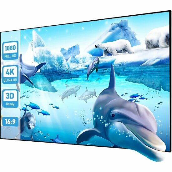 Cactus Экран на раме 127x224см Alr Expert CS-PSALRE-224X127-WM 16:9 настенный натяжной черный