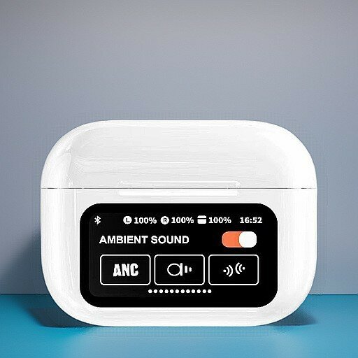 JYL Беспроводные наушники A9 Pro с сенсорным экраном, ANC и сверхдлительной работой