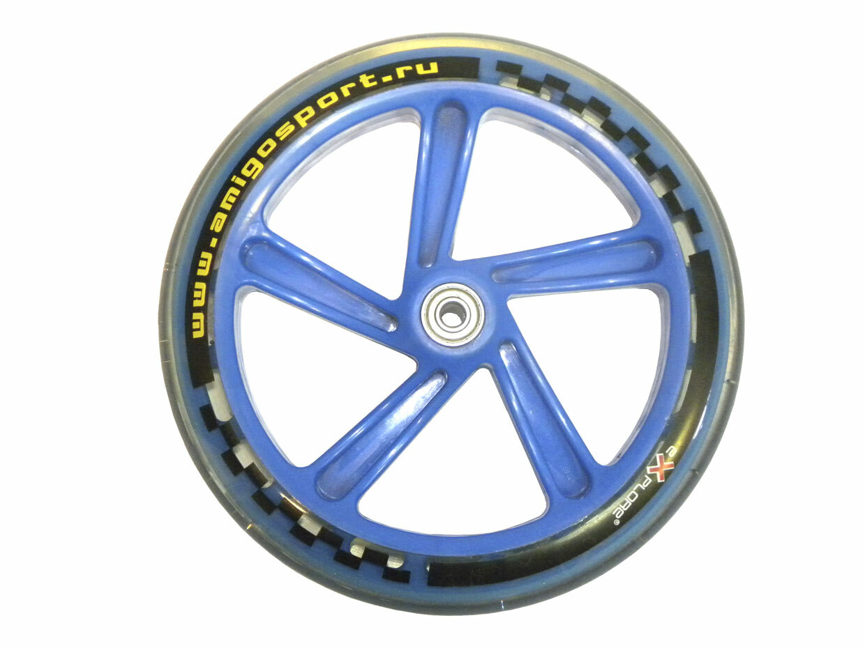 Колесо для самоката с подшипниками abec 7 Explore 200мм (1шт) Dark Blue