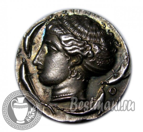 Серебряный денарий 268 год до н. э. Римская республика античная монета сувенирная копия монеты, нумизматика, деньги для коллекции