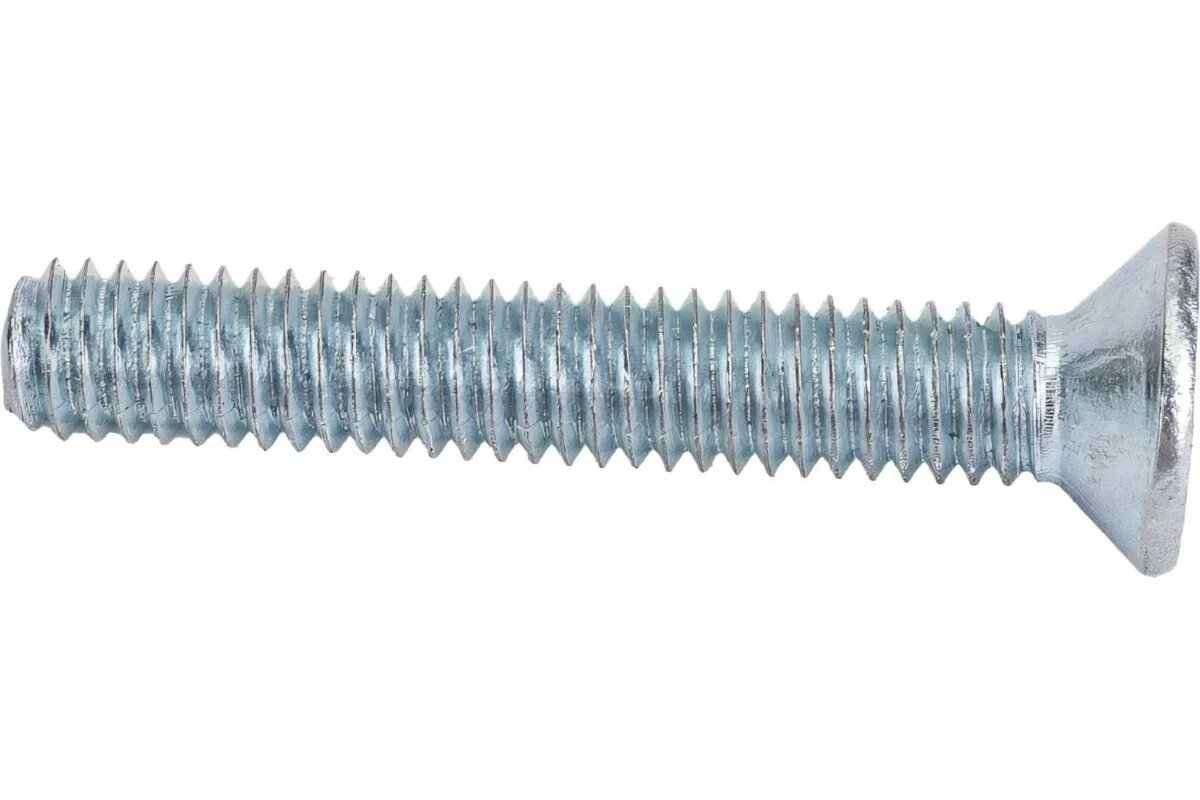 Винт Госкреп DIN 965, М4x25, набор 15 шт, стальной крепеж, 6-0056690