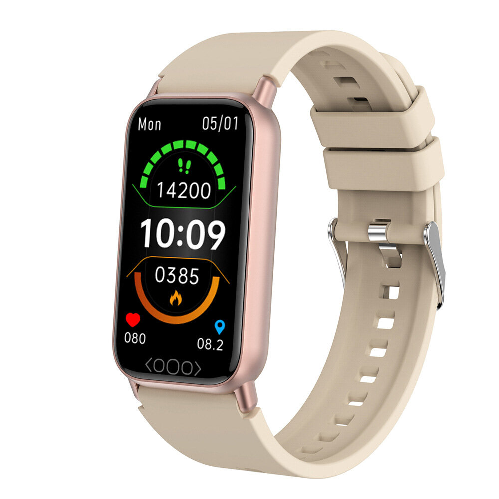 Смарт-браслет для измерения глюкозы TK72, розовый, с белым клеем