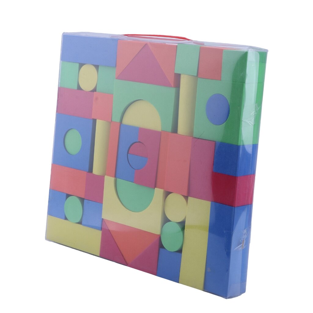 Игрушки из строительных блоков, Большие заготовки из мягкого пенопласта, строительные блоки, крупные частицы, развивающие игрушки для сборки-92 штуки