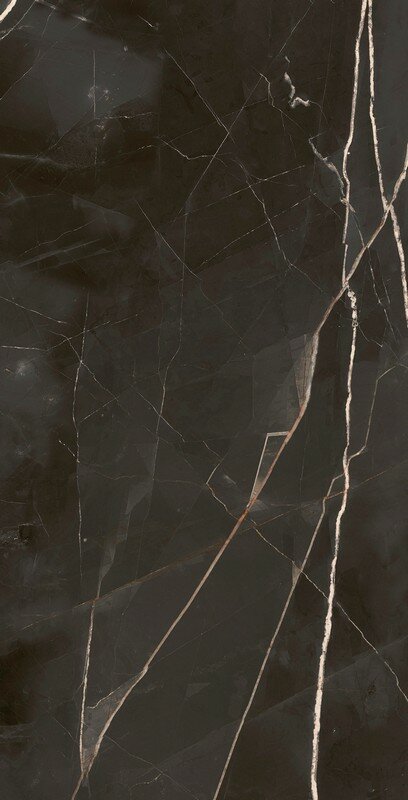 Italon (Россия) Керамогранит Стелларис Абсолют Блэк 80x160 рет 610010002844 цена за упаковку 2.56 м2, в упаковке 2 шт.