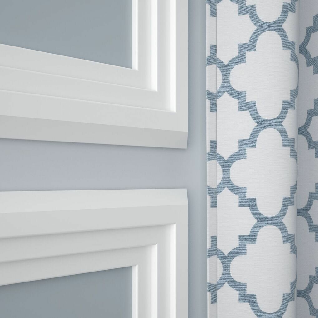 Молдинг Ultrawood U 0004 под покраску 2200 х 75 х 22 мм