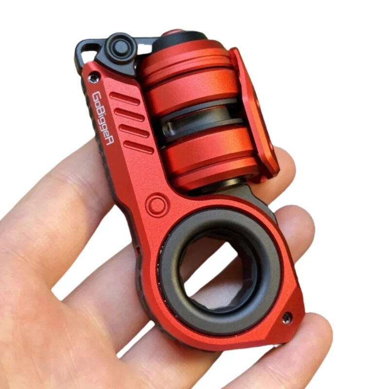 Красный фиджет-спиннер Stun Grenade