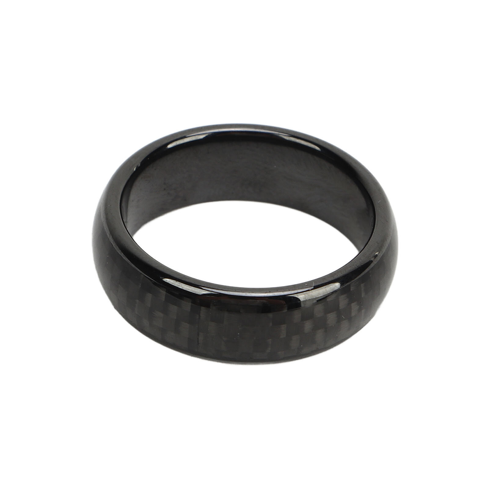 Брелок Для Ключей Автомобиля Из Керамического Углеродного Волокна Водонепроницаемый Smart Finger Replacement для Tesla Model 3 Y X S 9 18,9 мм/0,74 дюйма ID