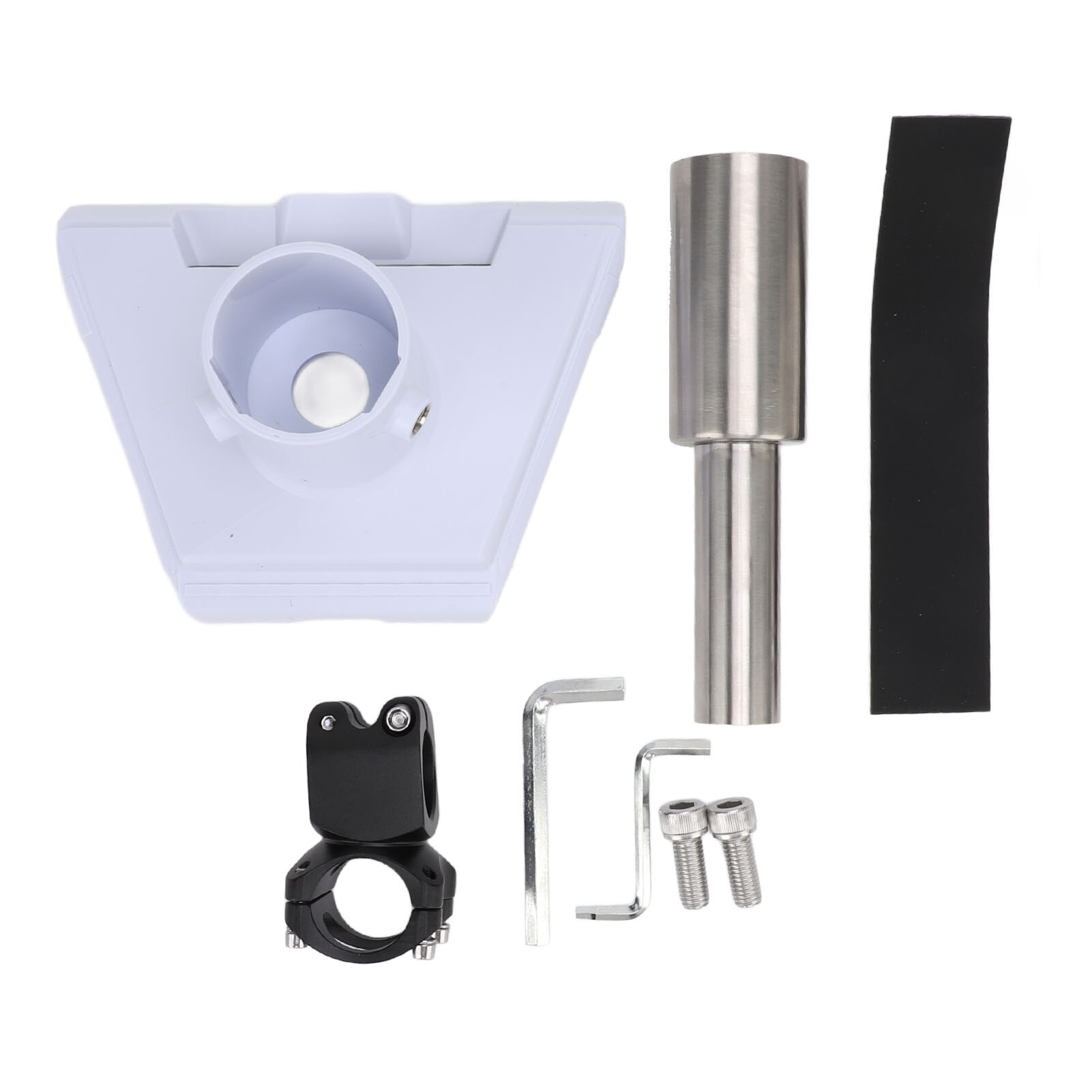 Регулируемый переходник для труб для стандартного багажника на крышу RV Ladder V3 с креплением на стойку, обладающий высокой грузоподъемностью.