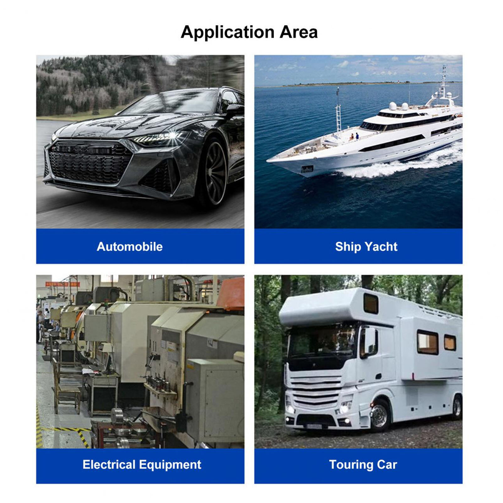 2 шт. M8 300A 12‑48 В Блок распределения питания из латуни и нержавеющей стали Клеммный блок шины для автомобиля, лодки, морской пехоты