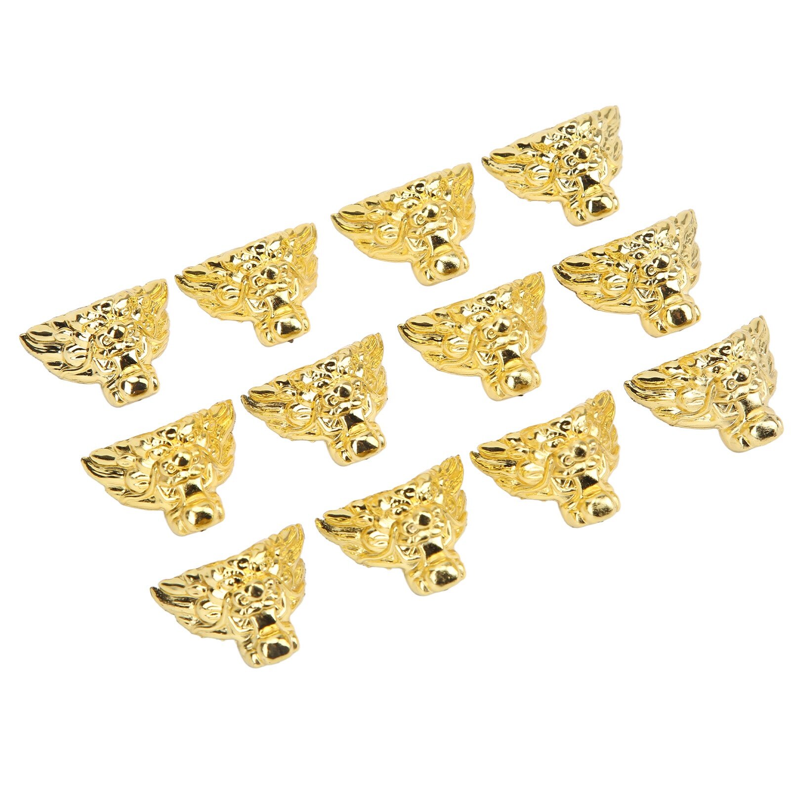 Ножки для шкатулки: антикварная фурнитура, винтажный вид, износостойкие пластиковые уголки для дерев