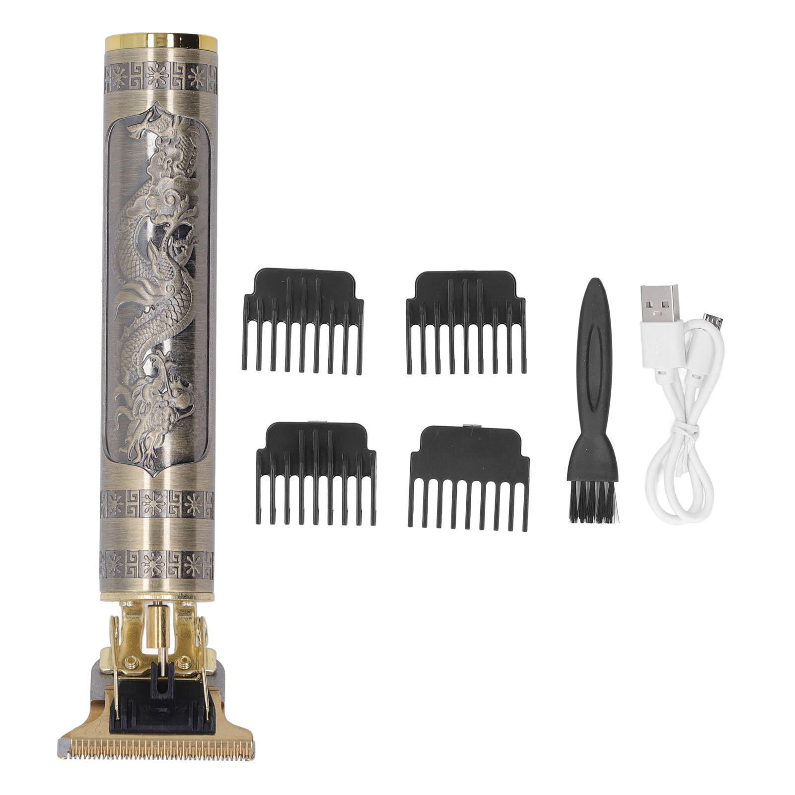 USB-триммер для волос с Т-образным лезвием (дракон)