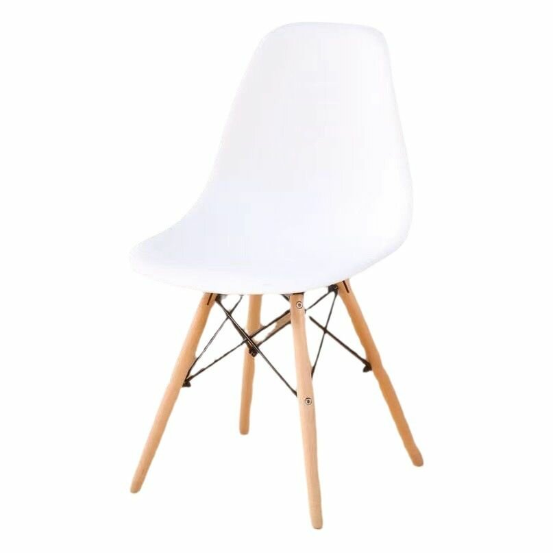 Обеденный стол и стул Eames Home. Современный офисный стул со спинкой. Подходит для переговоров и спальни.