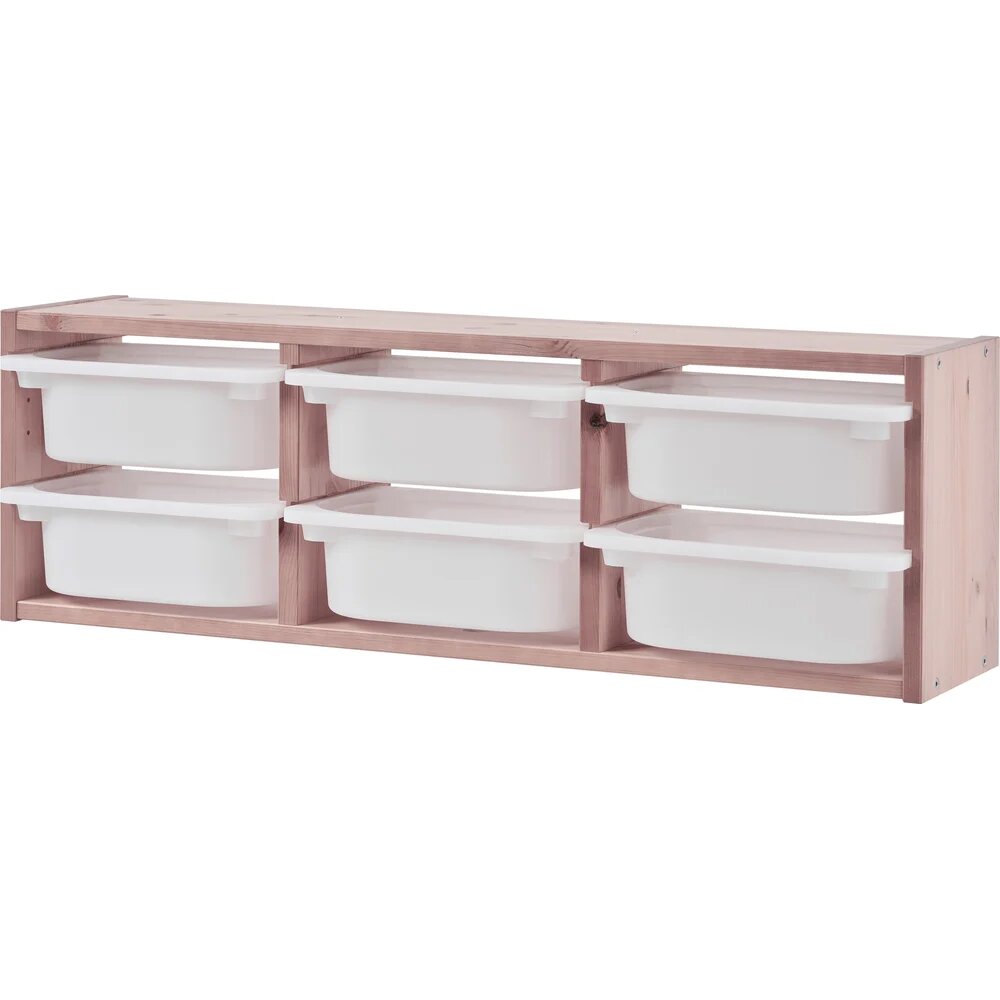 Лузалес сынод Полка навесная 93x30x21 светло-белый 5041220114