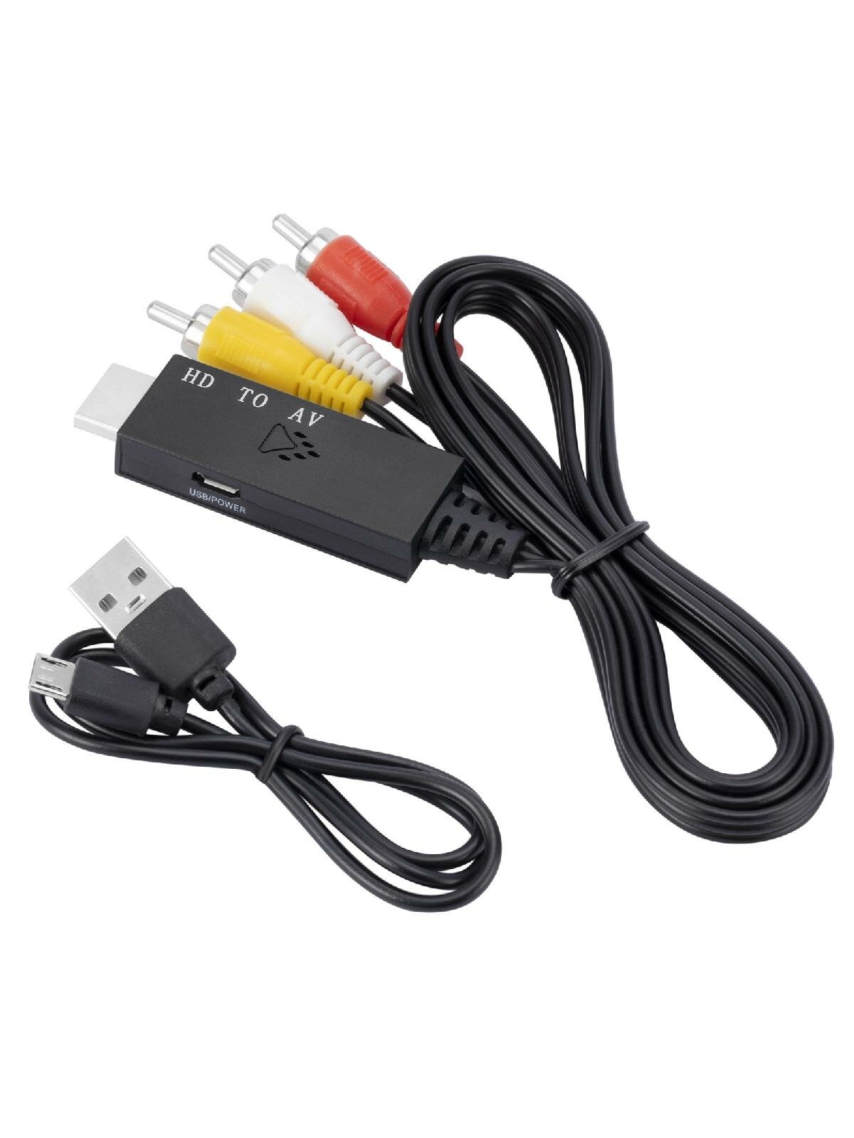 Конвертер аудио- и видеокабелей HDMI в AV RCA