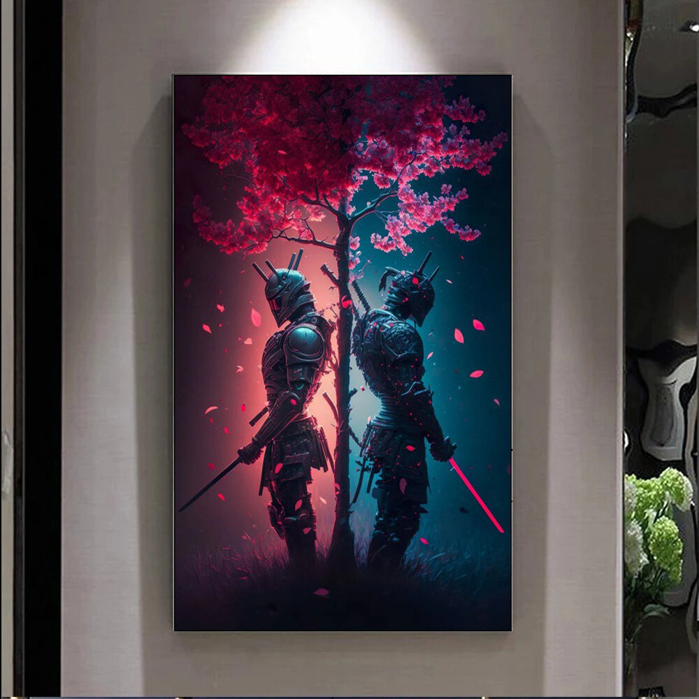 Картина "Японский самурай", 60 х 40 см