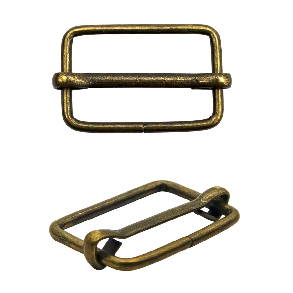 Регулятор ремня 26 мм (30*20 мм, диаметр 2 мм), металл (латунь), 100 шт